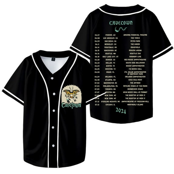 Cavetown Baseball Jacket Moth Dinner Tour Merch Jackets Unisex Fashion ...