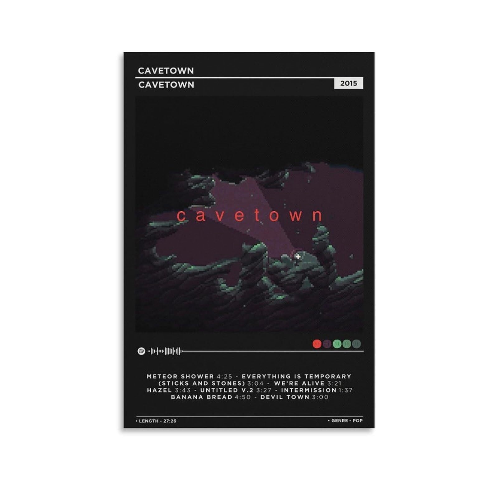 Cavetown Cavetown Music Cover Canvas Poster Bedroom Decoration ...
