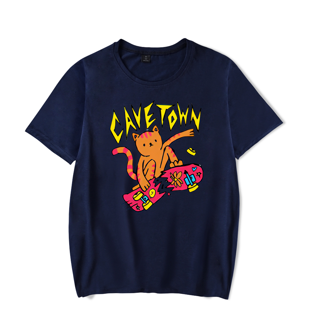 Cavetown Merch Skateboard Cat T-shirt t shirt Men Women Short Sleeve ...