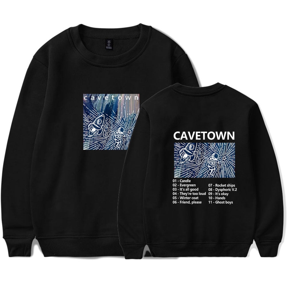 Cavetown Merch men's and women's fashionable casual long sleeved round ...