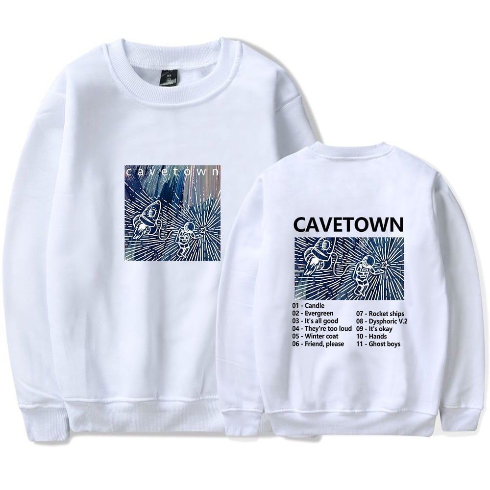 Cavetown Merch men's and women's fashionable casual long sleeved round ...
