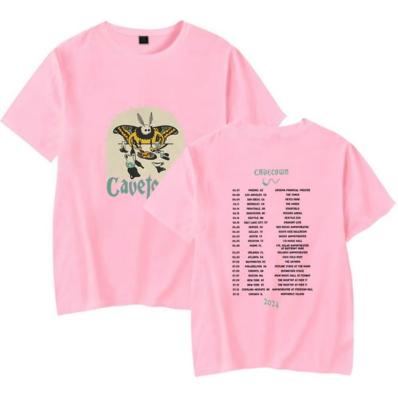 Cavetown Moth Dinner Tour Merch Unisex Oversized Soft Cotton Crewneck T ...