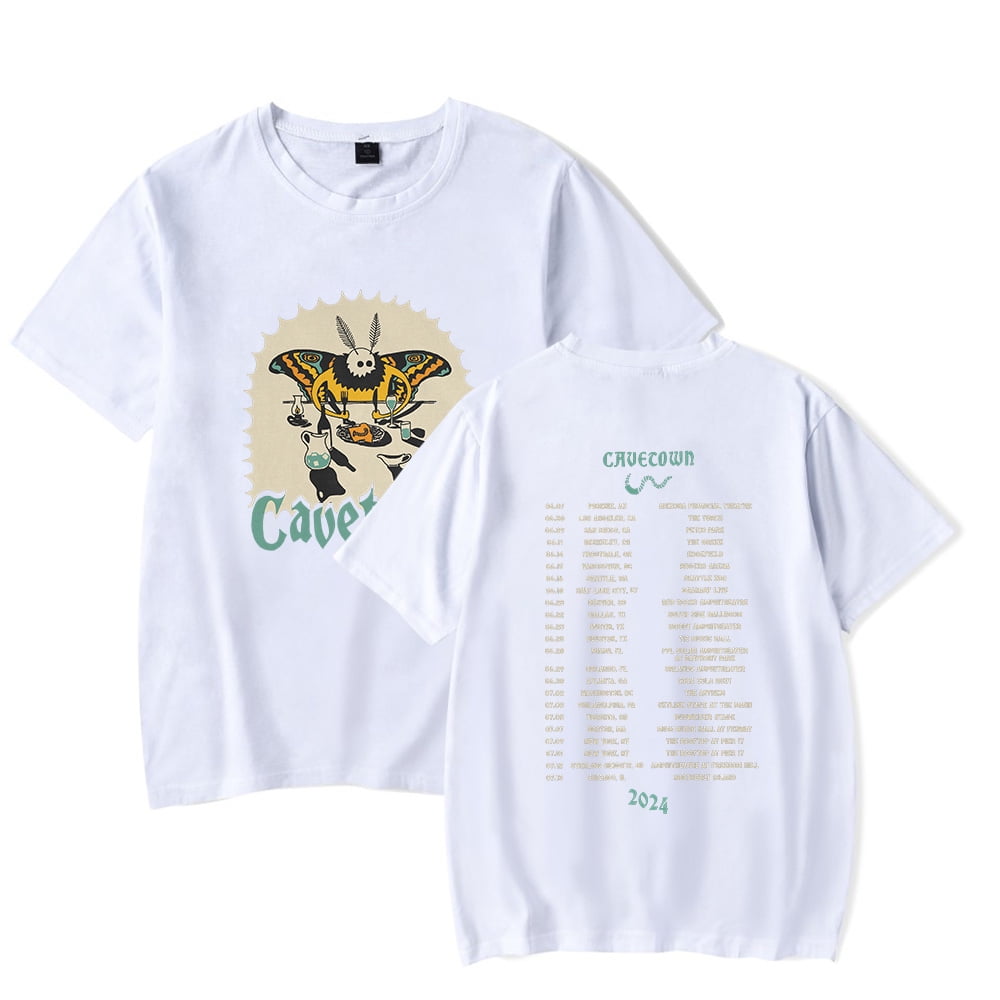 Cavetown Moth Dinner Tour T-shirt Merch unisex summer round neck ...