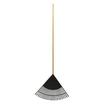 Orientools 43"-66"Garden Leaf Rake, Adjustable Lightweight Steel Handle ...