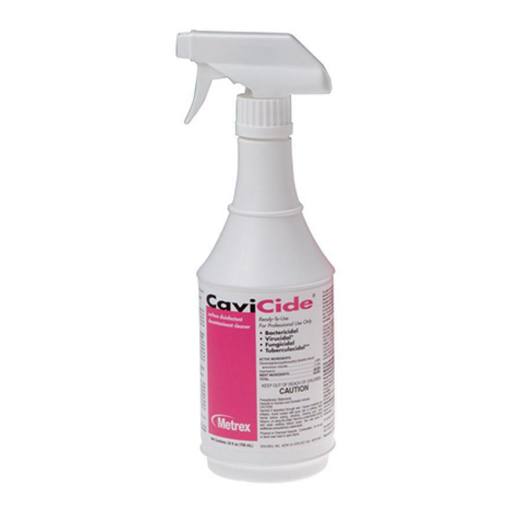CaviCide Surface Disinfectant Cleaner - 24 Ounce Spray Bottle, 12 Count ...