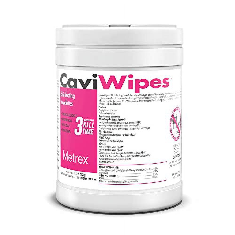 CaviWipes - Cavicide Germacidal Cleaner Wipes 160 ct (2-(Pack ...