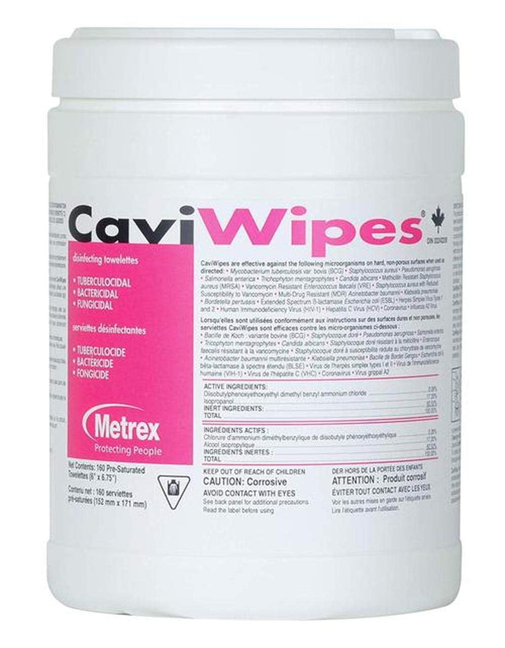 CaviWipes - Cavicide Germacidal Cleaner Wipes 160 ct - Walmart.com