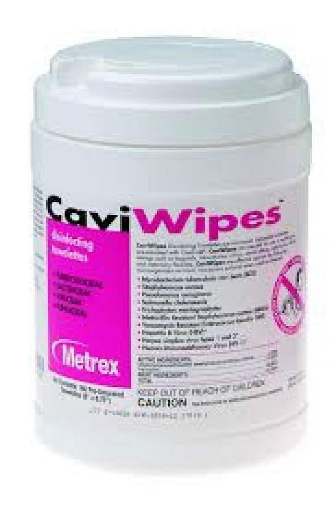 CaviWipes Multi-Use Surface Disinfectant Wipes, 220 Count Canister ...