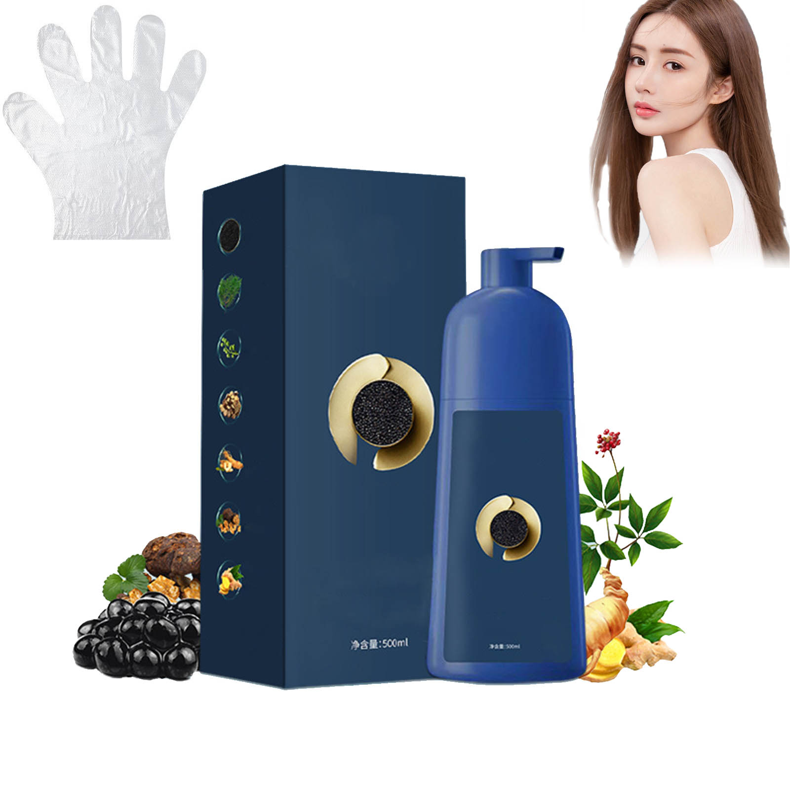 Caviar Hair Colour Cream, Plant-Based Hair Coloring Cream, Caviar ...