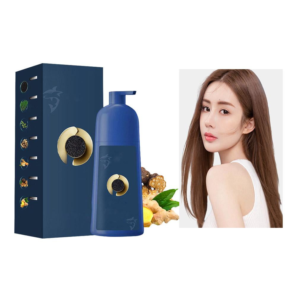 Caviar Protein Hair Dye, Hair Dye Shampoo for Women Men, Cover Gray Ha ...