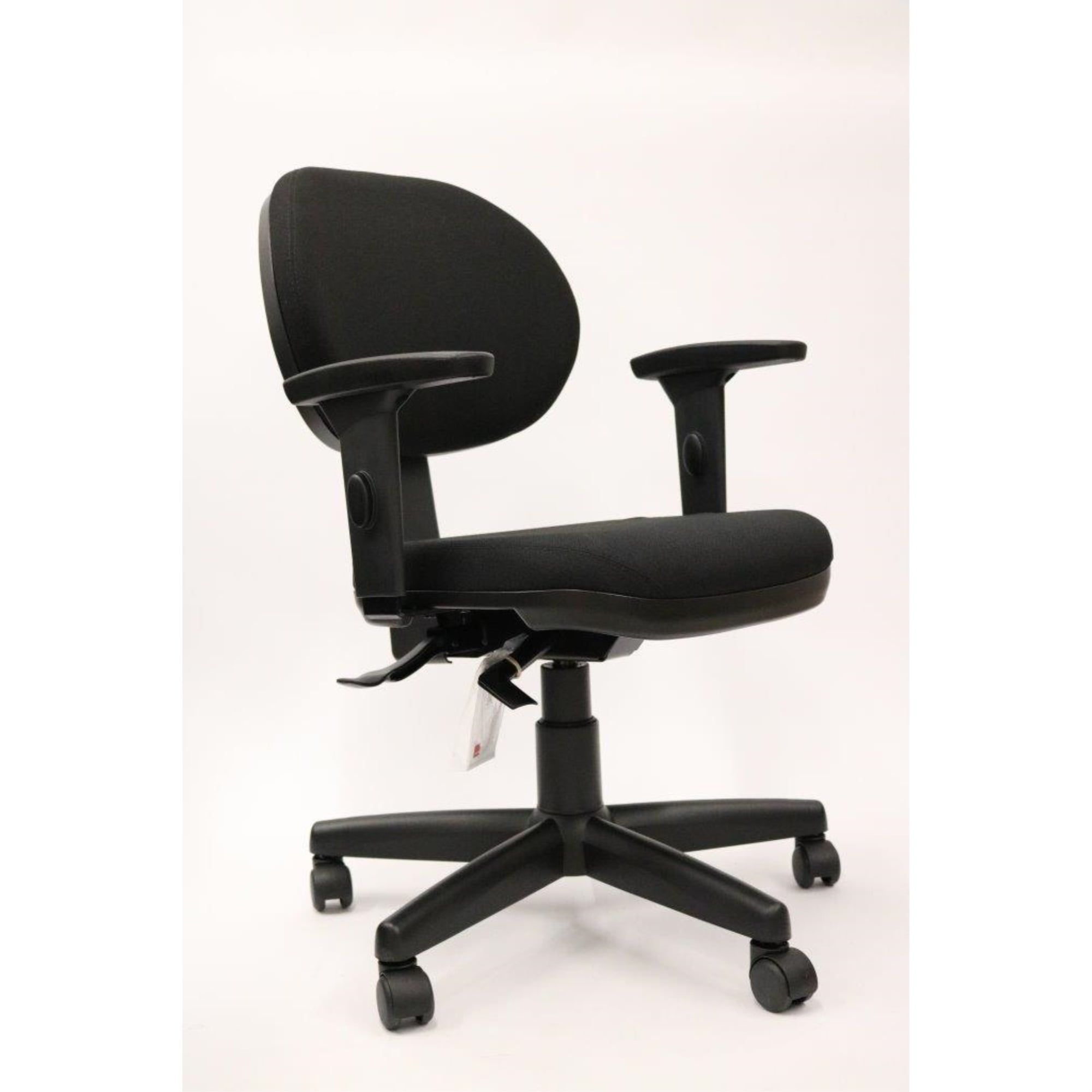 CavilUSA Stilo Fabric Seat and Back Task Chair with Durable Casters in ...