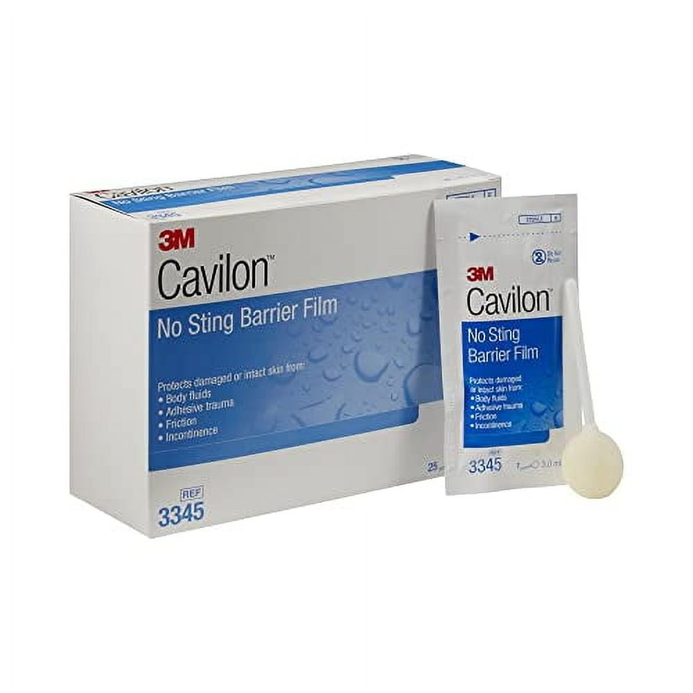 Cavilon Liquid Barrier Film Dressing with Foam Applicator Pack of 25 ...
