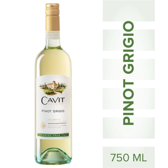 Cavit Pinot Grigio, 750ml - Walmart.com