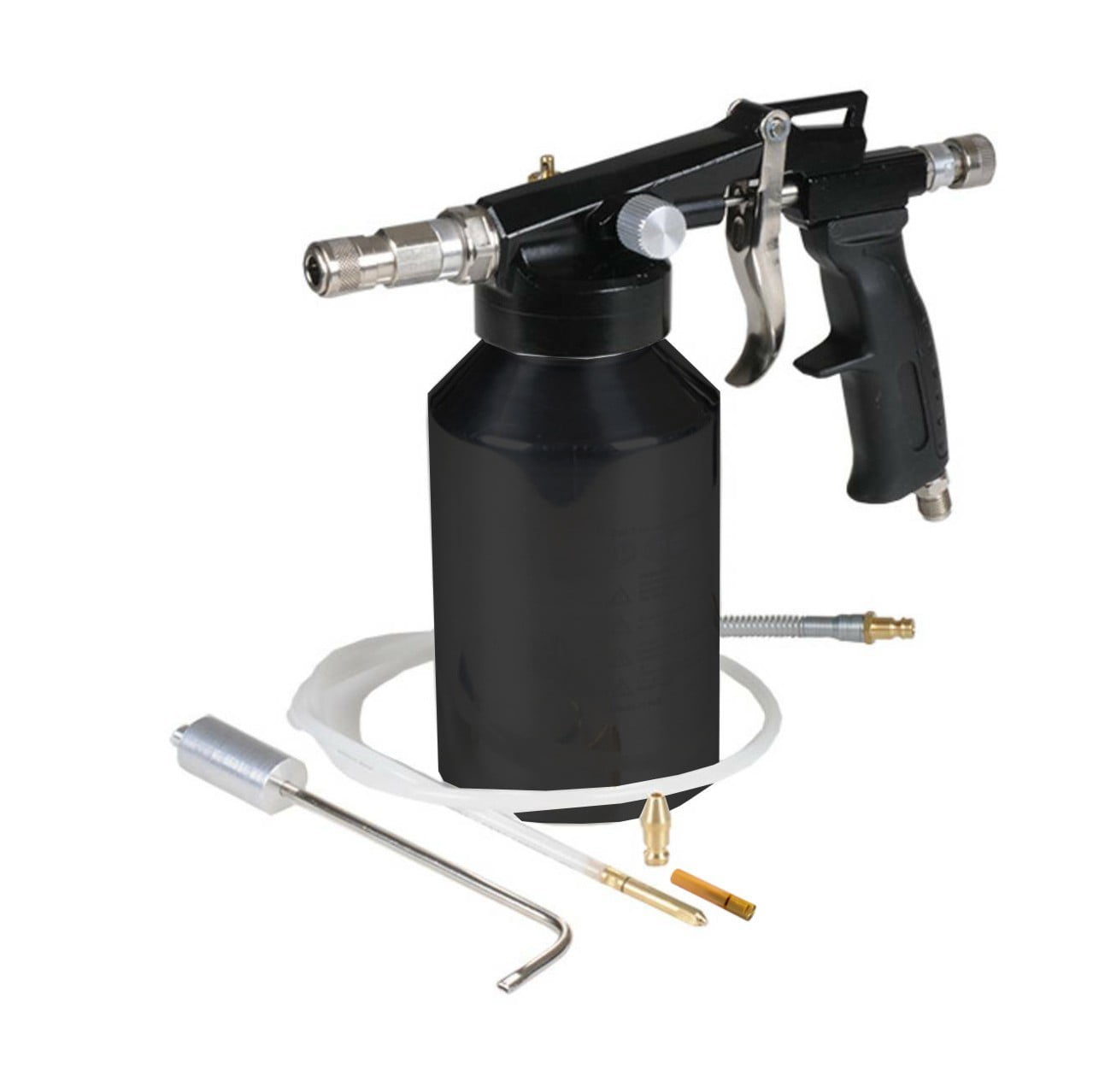 Cavity Wax Spray Gun 1 Liter Tank Rust Proofing Coatings Spray Air Gun ...