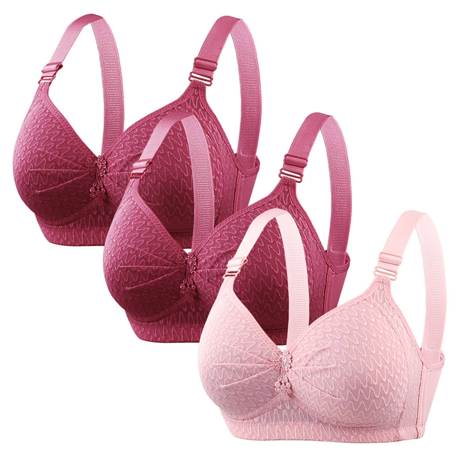 Cavosen Bras for Women Push up Plus Size Wireless Bras Push Up Full ...