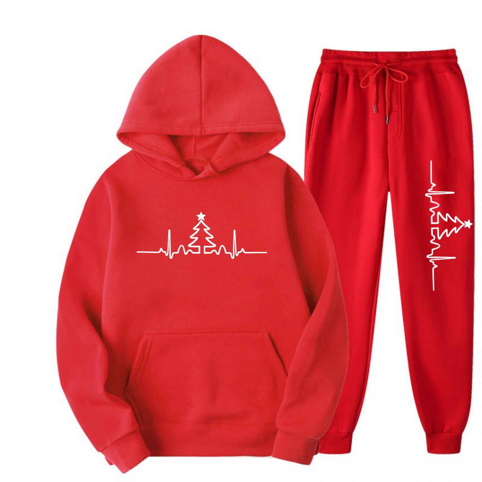 Dreluolixuan Christmas Christmas Loungewear Family Set Long Sleeve ...