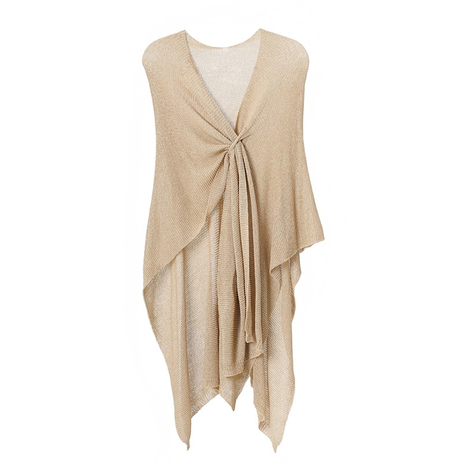Cavosen Elegant Shawl Wraps Knit Elegant Wraps Solid Soft Open Front ...
