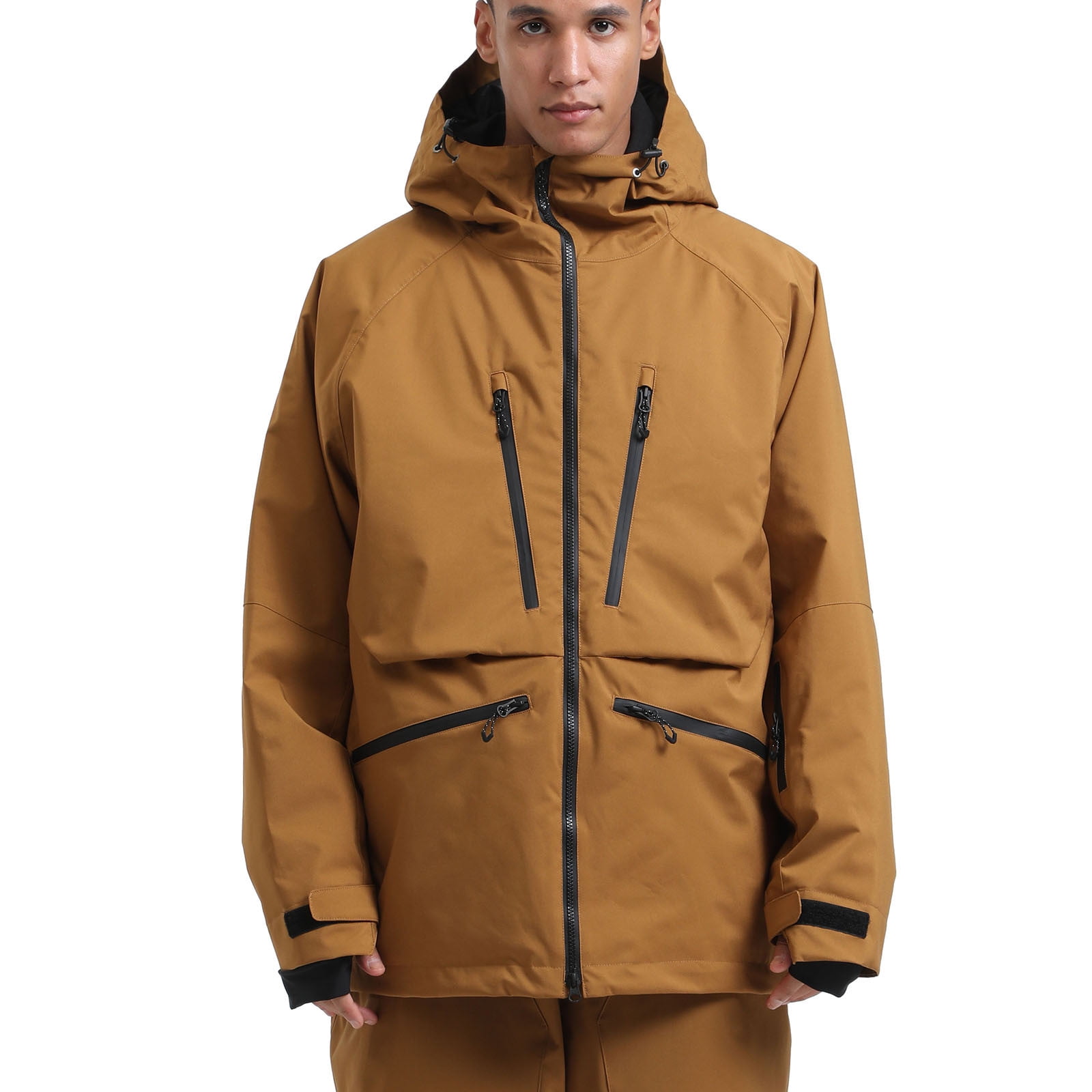Cavosen Men's Winter Skiing Jackets Waterproof Fleece Coats Insulated ...
