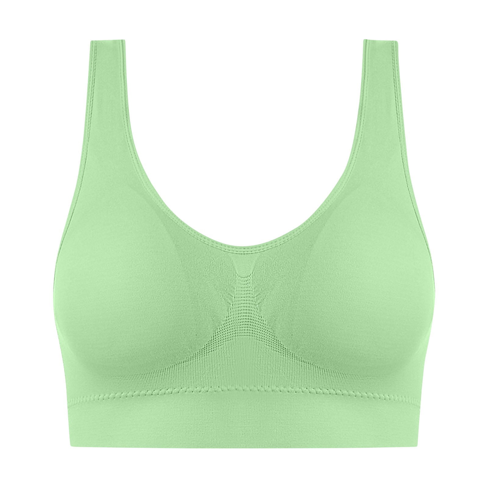 Cavosen Sports Bras for Women Large Bust Seamless Wireless Supportive ...