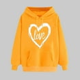 Cavosen Valentines Day Crewneck Sweatshirt Womens With Pockets