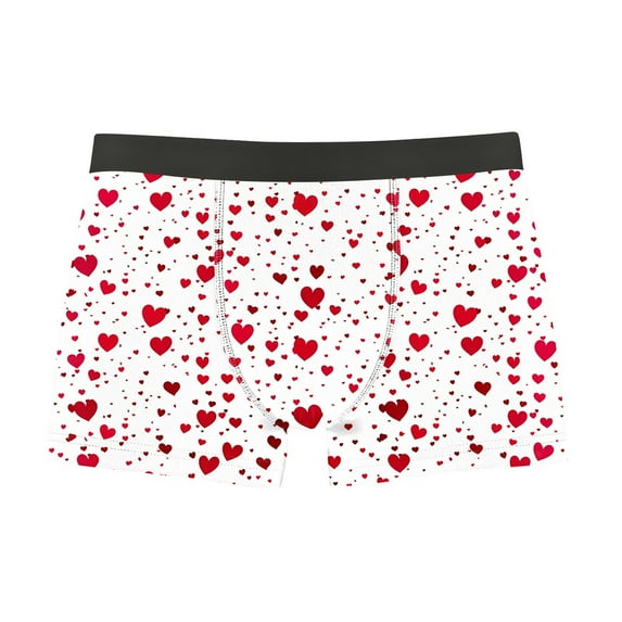 Cavosen Valentine's Day Underwear for Men Quick Dry Breathable Cool ...