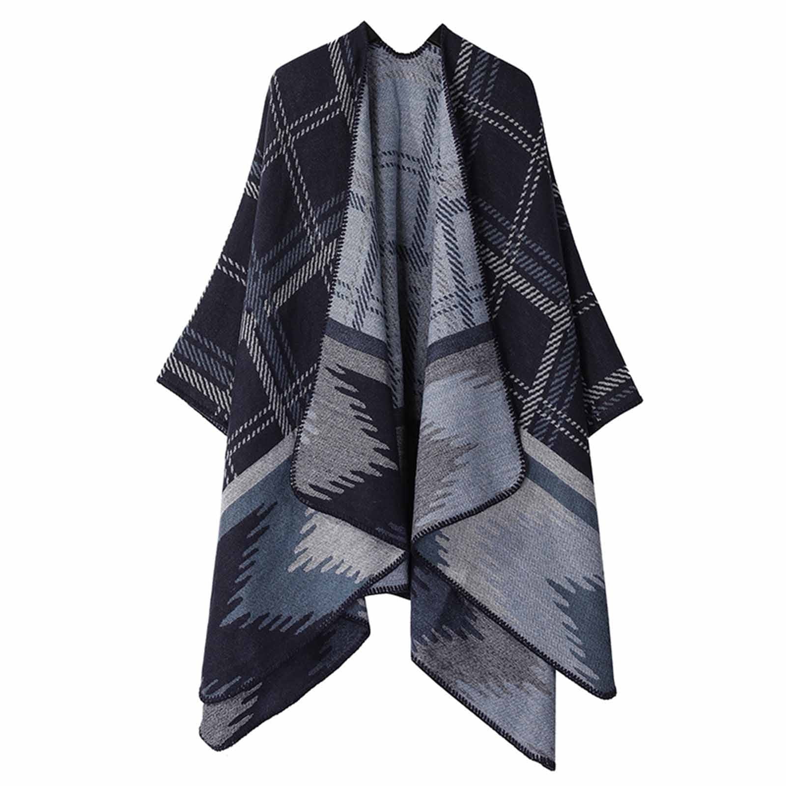 Cavosen Winter Shawl Knit Elegant Wraps Solid Soft Warm Scarves Casual ...