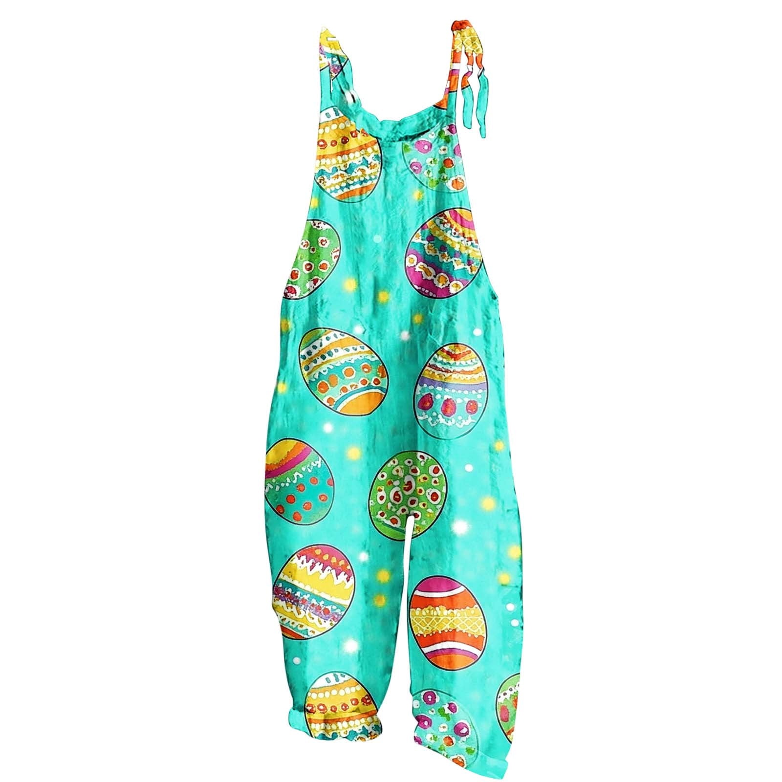 Cavosen Womens Jumpers and Rompers Easter Oversized Jumpsuits Wide Leg ...