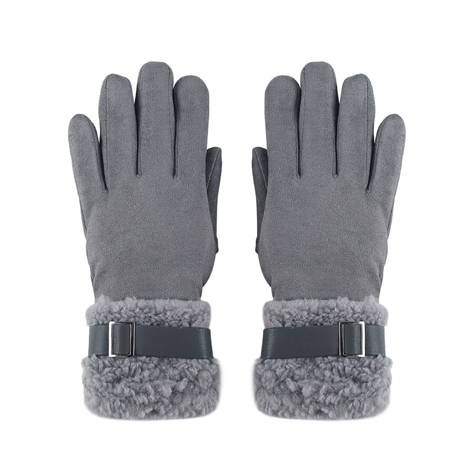 Cavosen Womens Waterproof Winter Gloves Warm Soft Thickened Fleece ...