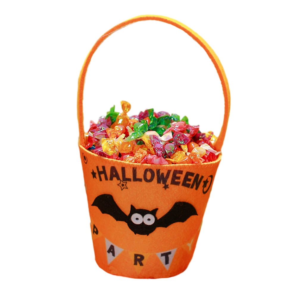 Cawbing Halloween Trick or Treat Bags,Pumpkin Candy Bucket for Trick or ...