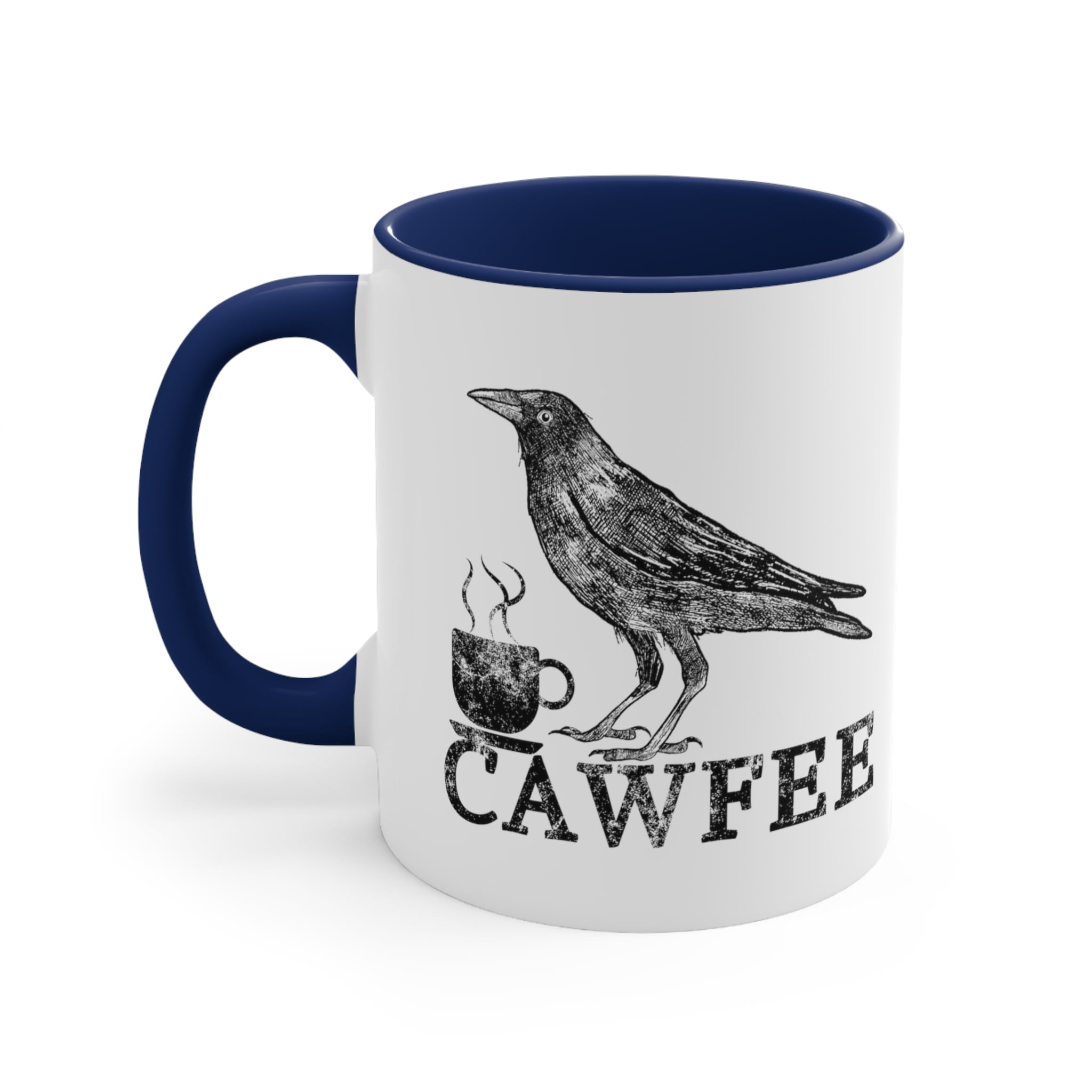 Cawfee Mug Funny Bird Crow Coffee Accent Coffee Mug, 11oz - Walmart.com