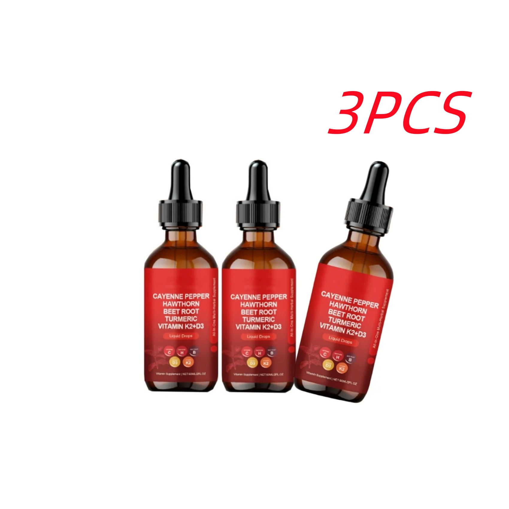 Cayenné Pepper Liquid Drops with Ginger, Ceylon Cinnamon and 5 More ...