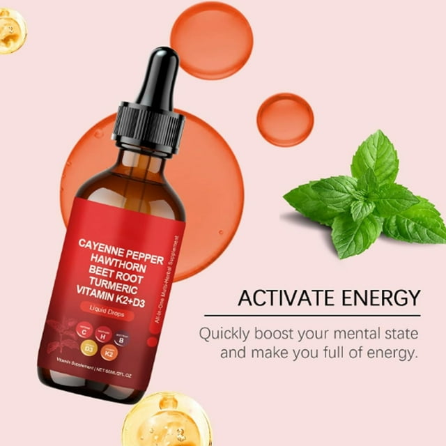 Cayenne Pepper Extract Liquid, Pure Capsaicin Extract, Liquid Cayenne Pepper, Vegan-Friendly ...