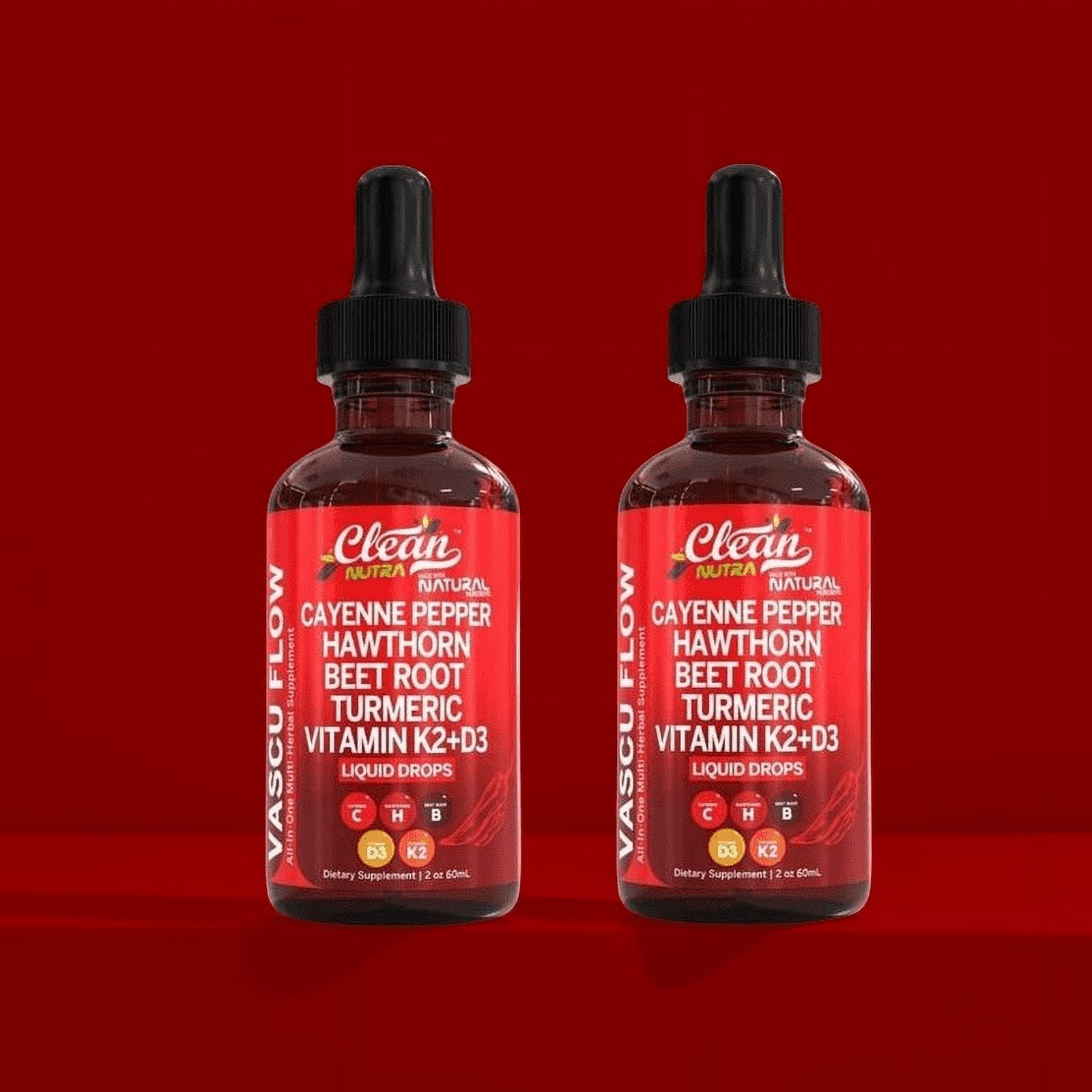Cayenne Pepper Liquid Drops + Hawthorn Berry - 2box - Walmart.com