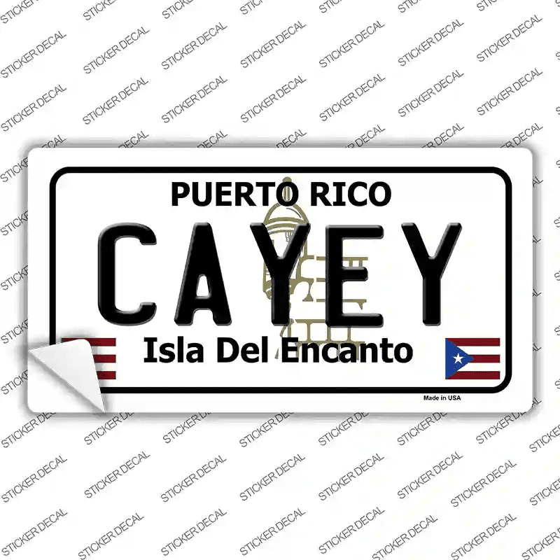 Cayey Puerto Rico Novelty Sticker Decal Medium - Walmart.com