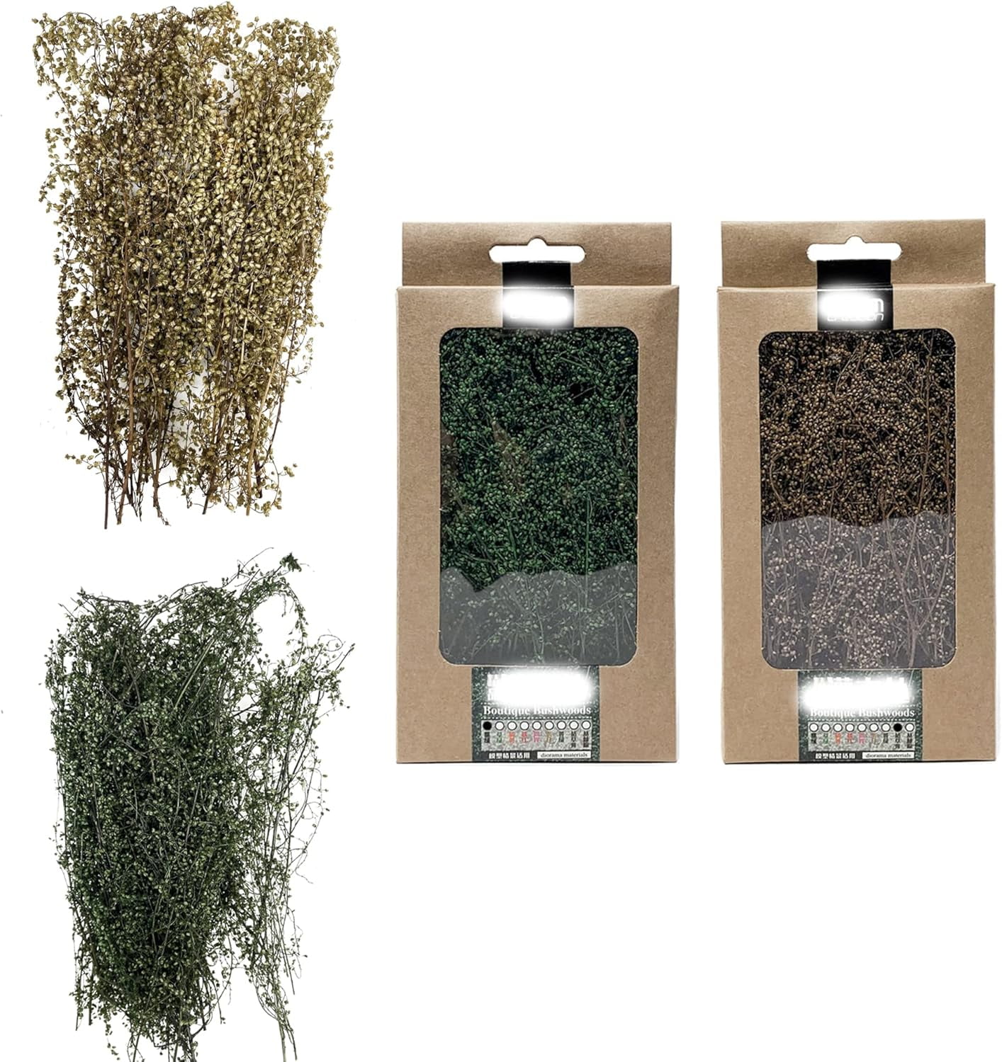 Cayway Miniature Shrubs Model Bushes Long Shrub Vegetation Groups ...