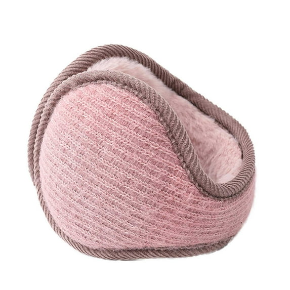 Caywon Men's Solid Color Winter Ear Protection Warm Earmuffs Ear ...