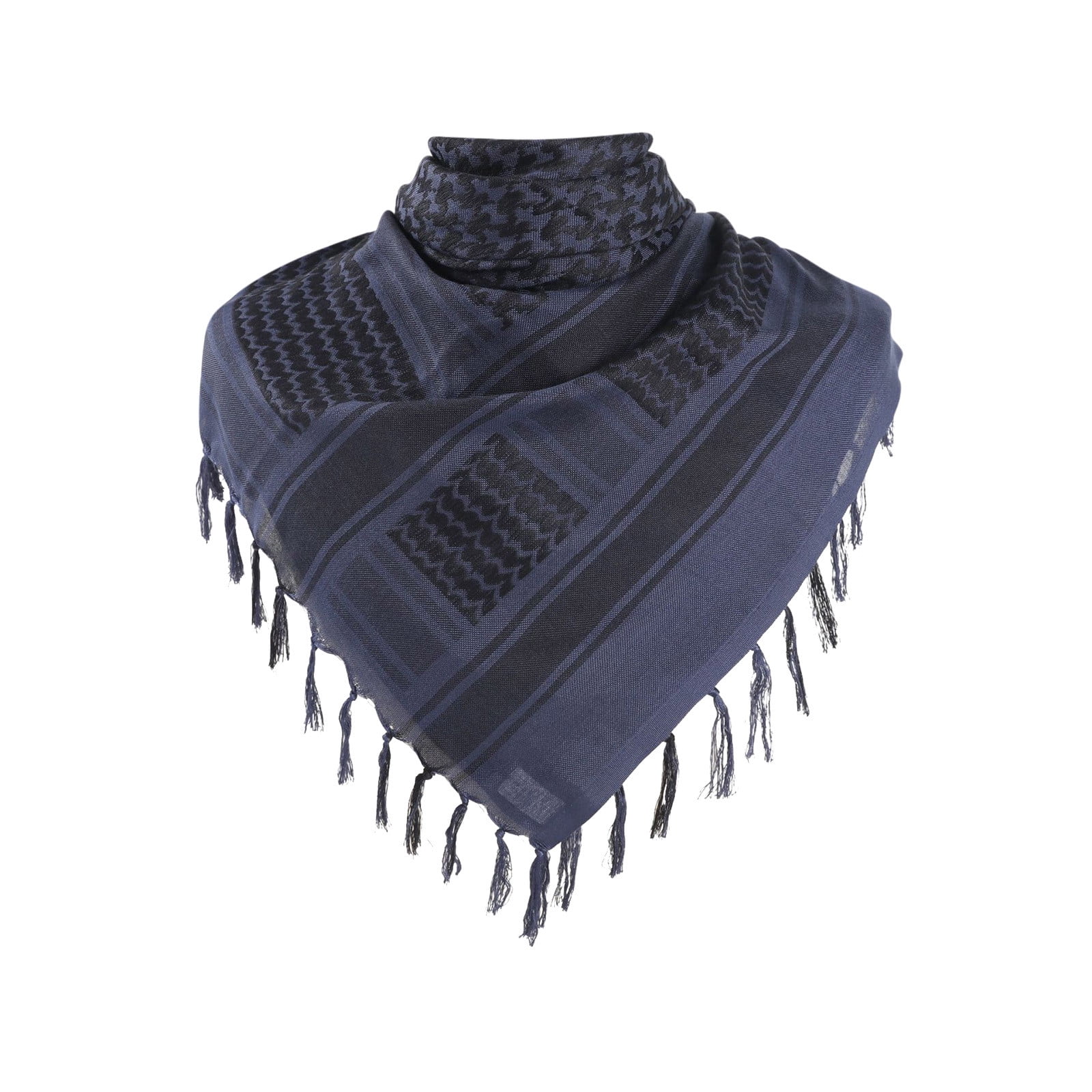 Caywon Scarfs for Women Winter Triangular Scarf Classic Plaid Warm ...