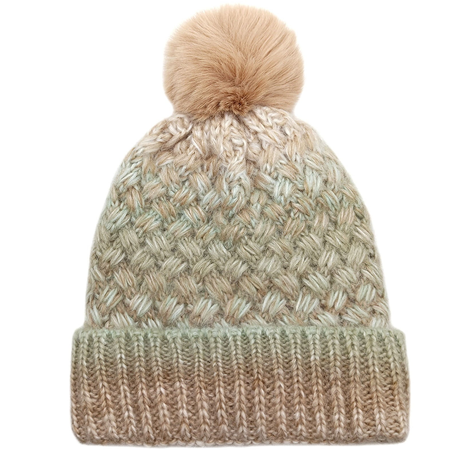 Caywon Unisex Brimless Knit Casual Hat Warm Ski Cap Running Sports ...