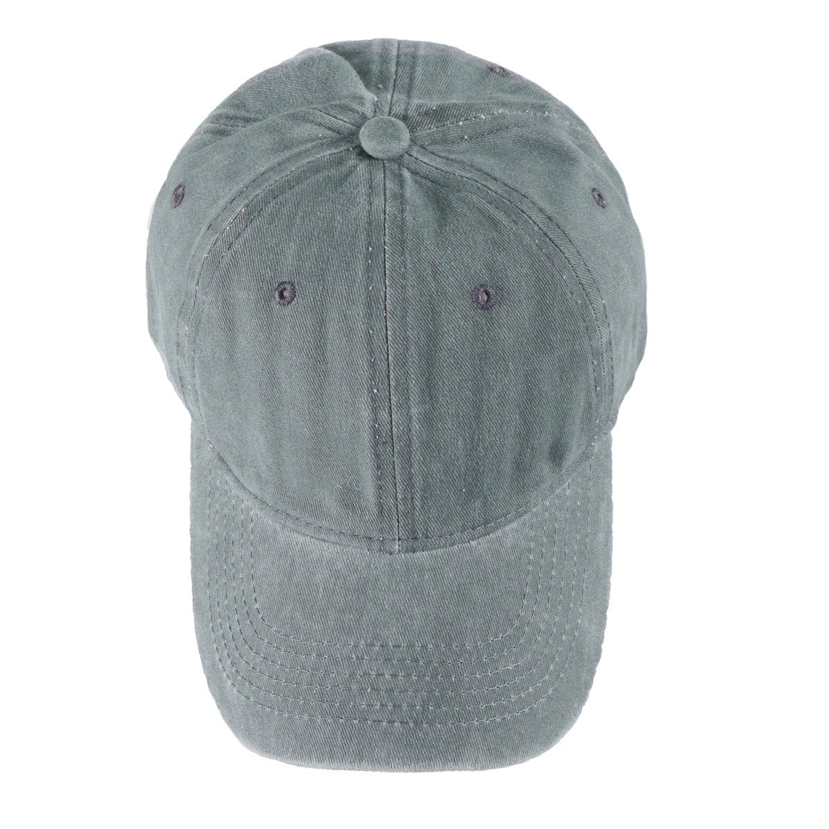 Caywon Unisex Fashion Heart Washed Baseball Cap Sun Protection Soft Top ...