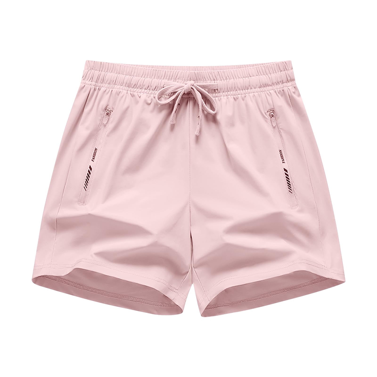 Caywon Women Shorts Pants High Waisted Elastic Waist Casual Design ...