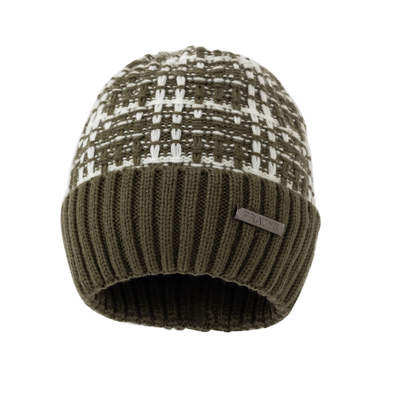 Caywon Women's Autumn Winter Solid Color Knit Slouchy Hat Warm Wool ...