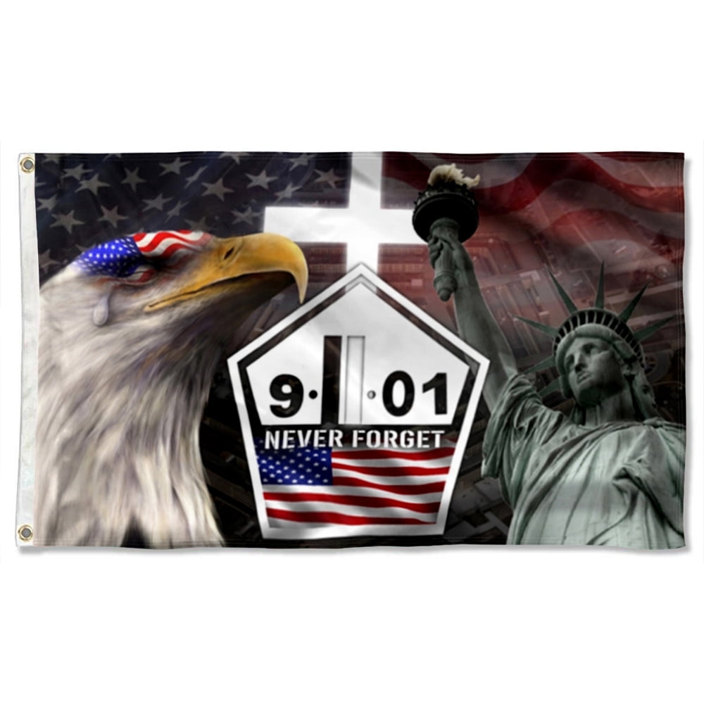 Cayyon 911 Grommet Flag The Pentagon Never Forget Flag 3x5Feet Banner ...