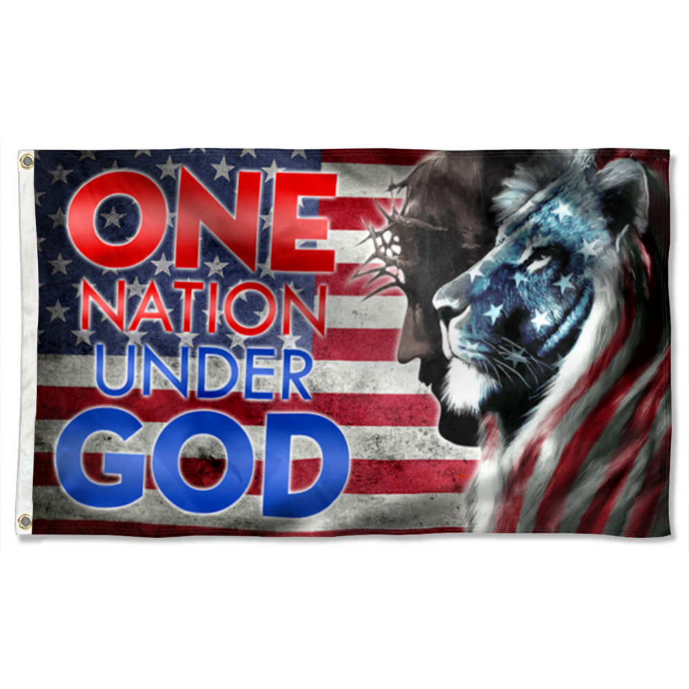 Cayyon Jesus Flag 3x5Feet Lion King Jesus Christ Grommet Flag One ...