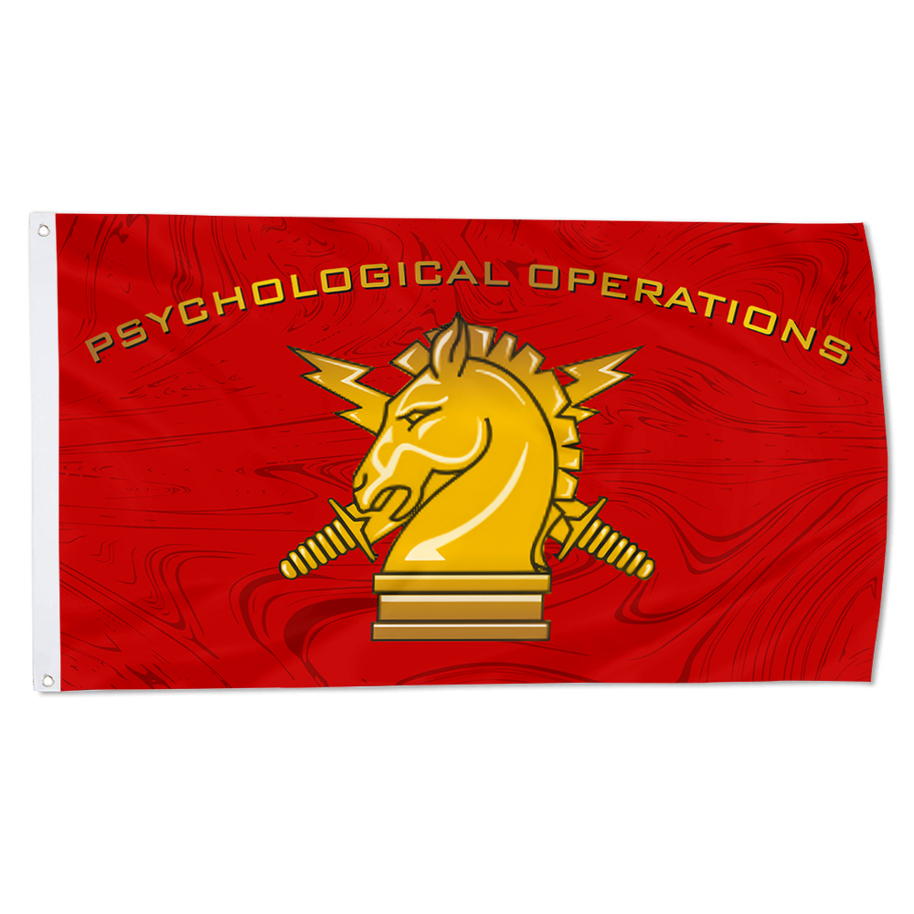 Cayyon Psychological Operations Flag 3x5Feet Military Banner with 2 ...