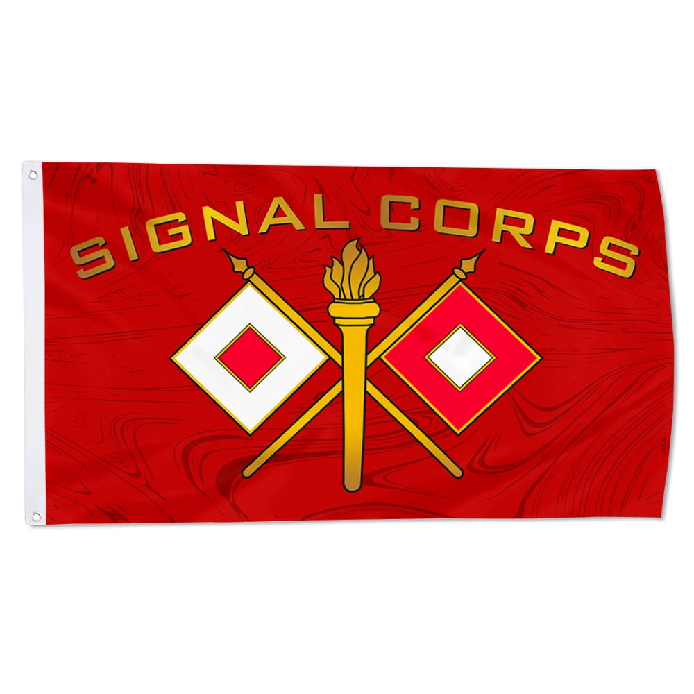 Cayyon Signal Corps Flag 3x5Feet Military Banner with 2 Brass Grommets ...