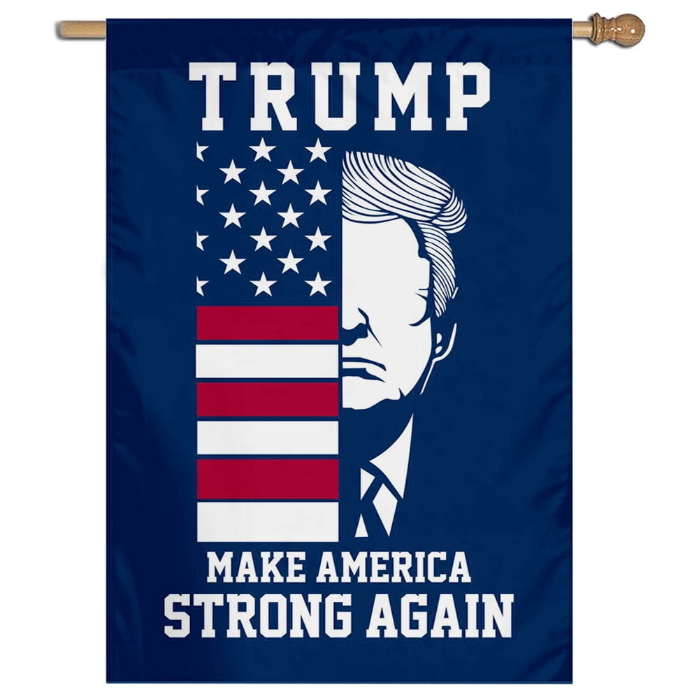 Cayyon vote 2024 House Flag Make America STRONG AGAIN House Flags 28x40 ...