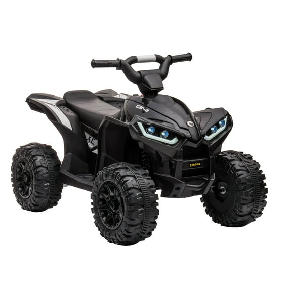 CazToi 12V Kids Ride On Toy ATV Electric ATV with Remote Control, Music ...