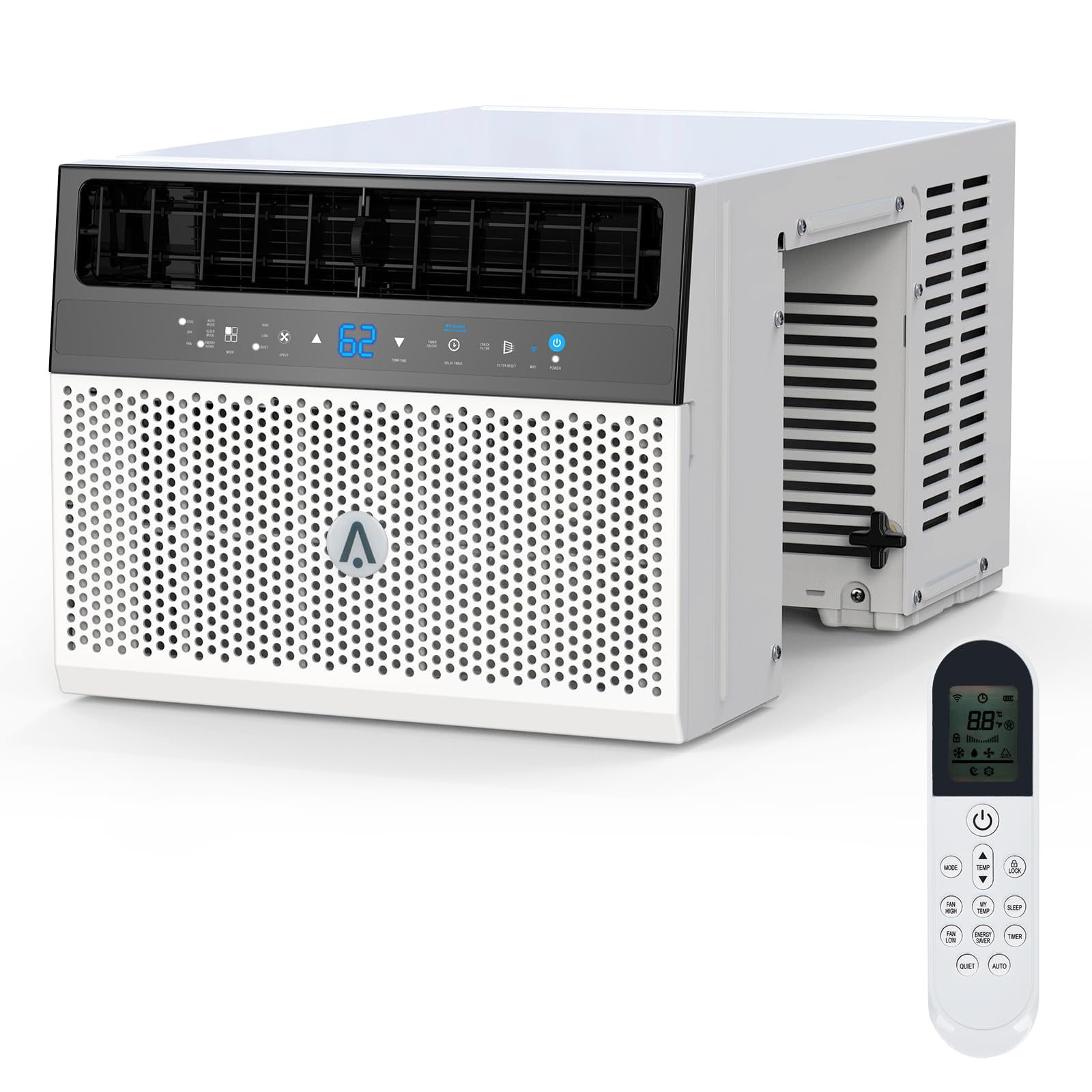 CazToi 8000 BTU U-Shaped Window Air Conditioner Ultra Quiet Cools 350 ...