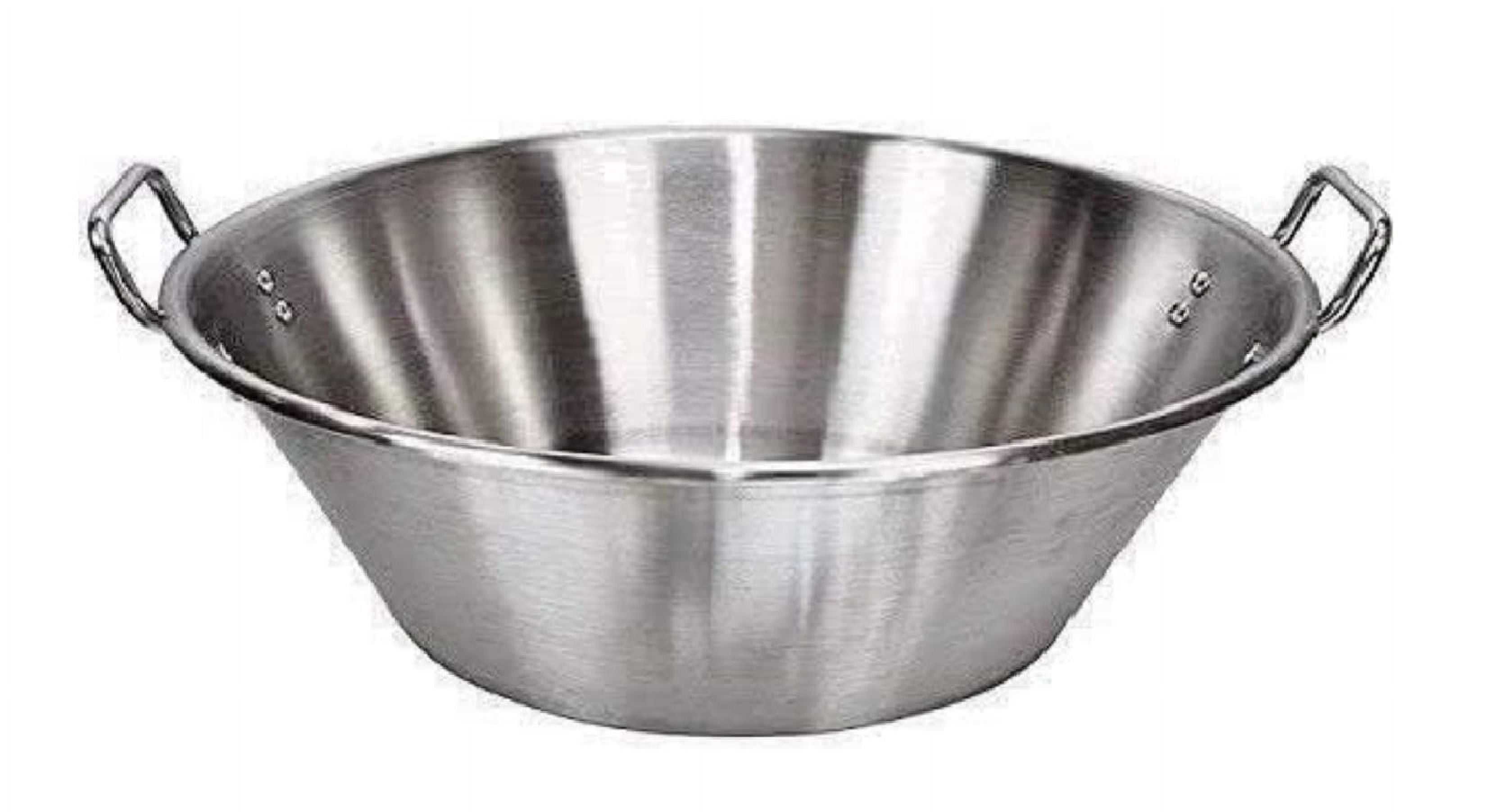 Cazo Para Carnitas 19" Stainless Steel Heavy Duty Wok, Mexican Cooking ...