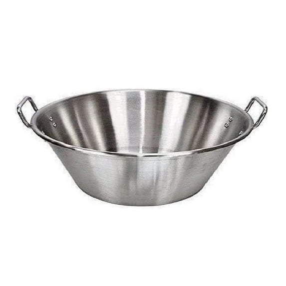 Cazo Para Carnitas 19" Stainless Steel Heavy Duty Wok, Mexican Cooking ...